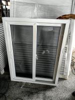 China FiberGlass Screen  PVC Sliding Window Design For Home Double Glazed Windows for sale