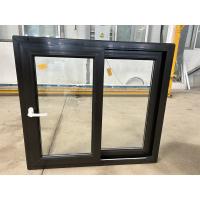 China Double Glazing PVC Modern Black Upvc Sliding Window Lock for sale