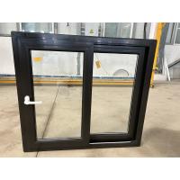 China Double Glazing PVC Modern Black Upvc Sliding Window Lock for sale