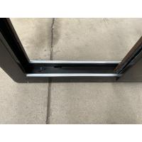 China Double Glazing PVC Modern Black Upvc Sliding Window Lock for sale
