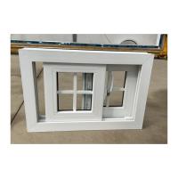 China Customized Design Upvc Vinyl Single Double Glazed Sliding Windows Pvc for sale