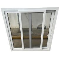 China Customized Design Upvc Vinyl Single Double Glazed Sliding Windows Pvc for sale