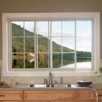 China Toughened Glass Pvc Double Glazed Windows Reinforced With Lined Steel for sale