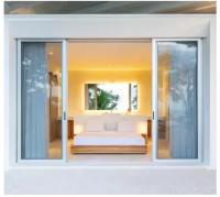 China Office Home PVC Sliding Windows Reinforced Steel Upvc Window Sliding Door for sale