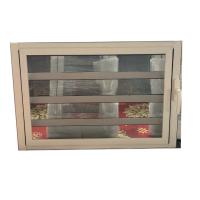 China Aluminium Frame Louvers Glass Window With Cheap Price For Residential House for sale