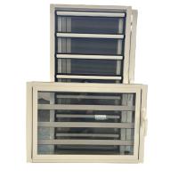 China Louver Glass Windows Adjustable Aluminum Glass Louvered Window With Mosquito Screen for sale