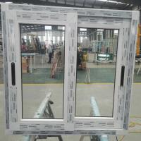 China Effortless Installation Maximum Security PVC Sliding Window With Multi Point Locking System for sale