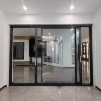 China Modern Design Aluminium Sliding Glass Door Veranda Sliding Door Interior Doors Sliding for sale