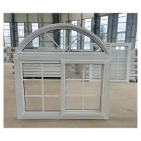 China Chinese Top Hardware UPVC Sliding Windows Custom Grill Design With Mosquito Net for sale