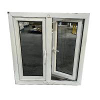 China Latest Design Hurricane Impact Glass Casement Window With Mosquito Net High Energy Efficiency Adjustable Ventilation for sale