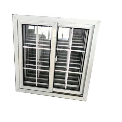 China UPVC PVC House Sliding Windows Supplier Grill Design With Mosquito Net for sale