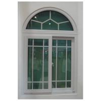 China Arch Window Grill Design PVC UPVC Sliding Windows Modern Traditional Style for sale