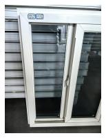 China American Customized UPVC Sliding Window Single Glass With Engineered Vinyl for sale