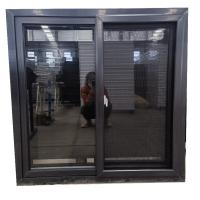 China Aluminum Frame UPVC Slide Window Simple Design For Residential And Commercial Buildings for sale