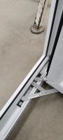 China Waterproof Pvc Double Glass Casement Window Plastic Patio French Casement Swing Window for sale