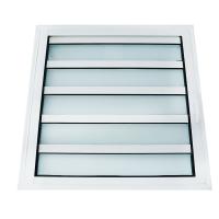 China Customized External Fixed Aluminum Louver Windows For House for sale