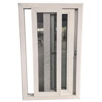 China Soundproof Impact Proof 36*36 Pvc Upvc Sliding Windows White For House for sale