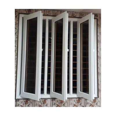 China PVC Profile Casement Windows And UPVC Doors With 60mm/65mm/70mm/82mm Frame Thickness for sale