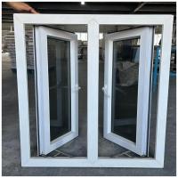 China German Energy Saving Profile UPVC Glass Windows And Doors Construction UPVC Casement Windows And Doors for sale