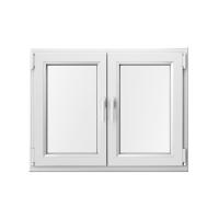 China Home Security PVC Plastic House Hurricane Proof UPVC Tinted Glass Impact Casement Windows for sale