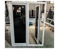 China PVC Tilt And Turn Double Glazed Casement Impact Windows Hurricane Proof for sale