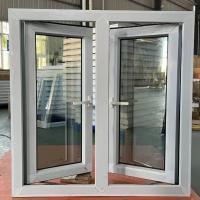 China Exterior UPVC PVC Vinyl Casement Window Design UPVC Casement Windows And Doors for sale