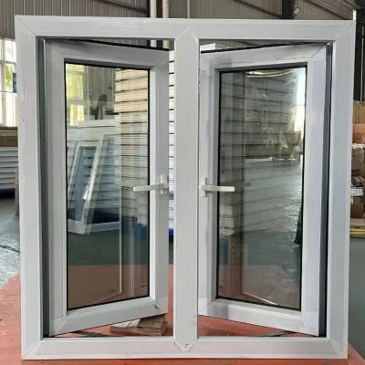 China Exterior UPVC PVC Vinyl Casement Window Design UPVC Casement Windows And Doors for sale