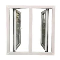 China Exterior UPVC PVC Vinyl Casement Window Design UPVC Casement Windows And Doors for sale