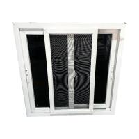China Single Double Glass PVC UPVC Sliding Windows House Windows For Homes for sale