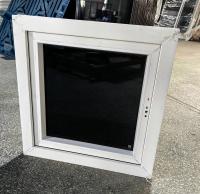China French Style White Frame Upvc Glazed Casement Windows for sale