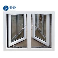 China Latest Simple Design PVC Casement windows for House for sale