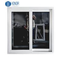 China Customized Horizontal Kitchen UPVC Sliding Windows Engineered Vinyl For Easy Opening And Closing for sale