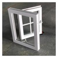 China Hurricane Impact Pvc Upvc Double Glazed Casement Windows for sale