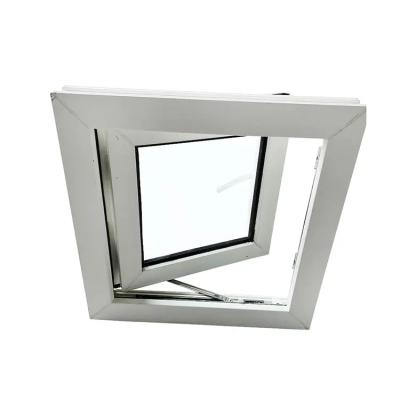 China Single Double Glazed Soundproofing Upvc Pvc Casement Windows for sale