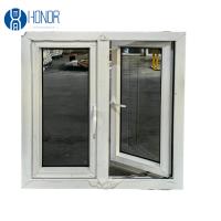 China Latest Simple Design PVC Casement windows for House for sale