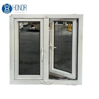 China Latest Simple Design PVC Casement windows for House for sale