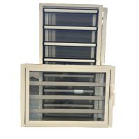 China Customized External Fixed Aluminum Louver Windows For House for sale