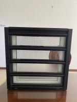 China American Style Commercial System Aluminum Glass Louver Window Large Scale Shutter windows for sale