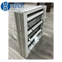 China Custom Aluminum Louvre Glass Window with Powder Coating for sale