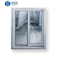 China Customized Horizontal Sliding Plastic Double Glazed Windows Upvc Vinyl Pvc Sliding Windows for sale