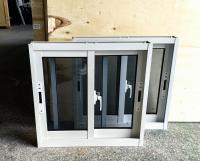 China Fiberglass Fly Screen Aluminum Sliding Window And Door With Double Glazed Glass for sale