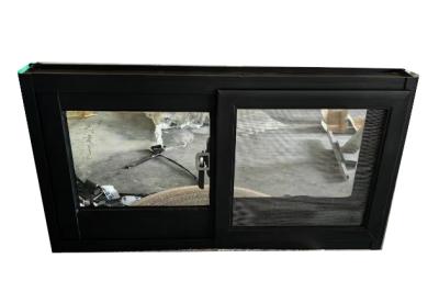 China Modern Apartment Aluminium Glass Sliding Doors And Windows With Mesh for sale