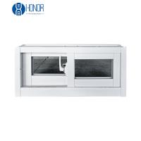 China Commercial Grade Thermal Break Aluminum Sliding Window for Restaurant Kitchen with Double Glazed Laminated Glass for sale