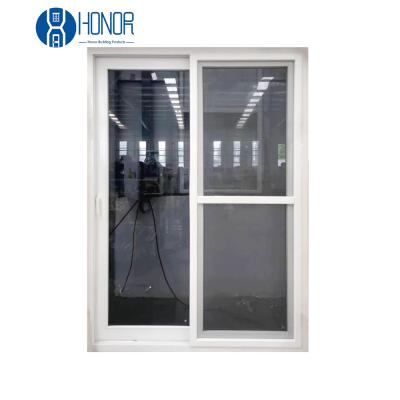 China Honor Modern Design UPVC/PVC Sliding Windows Soundproof Tempered Glass Home Balcony Self-Built House Horizontal Hanging for sale