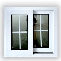 China Customized High Quality Heat Insulation Sliding PVC windows Tempered Glass Hurricane Proof Sliding windows for sale