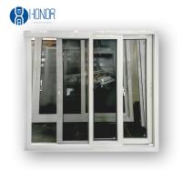 China Commercial Grade PVC and UPVC Sliding Glass Window for Kitchen and Restaurant with Flyscreen and Customization for sale