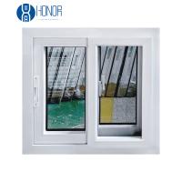China Commercial Grade PVC and UPVC Sliding Glass Window for Kitchen and Restaurant with Flyscreen and Customization for sale