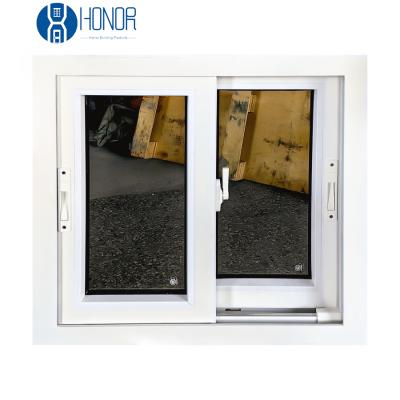China 2025 Professional Impact Resistant PVC/UPVC Sliding Glass Window with Mosquito Net & Durable Plastic Steel for Villa Balcony for sale