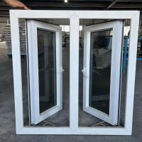 China New Design UPVC Casement Window for Commercial Use for sale