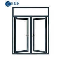 China Commercial Grade Modern Aluminum Casement Window Double Glazed Laminated Tempered for Restaurant Kitchen Entry for Commercial for sale